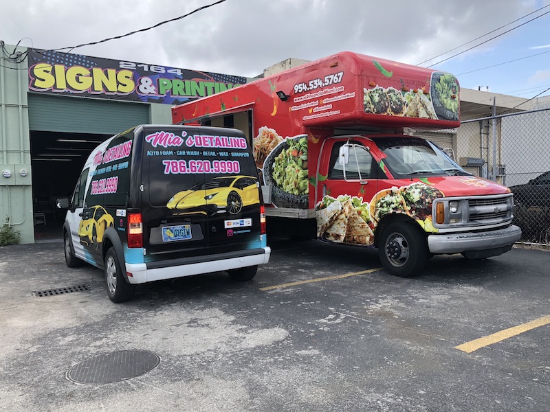 Our projects - Miami Food Trucks Wrap